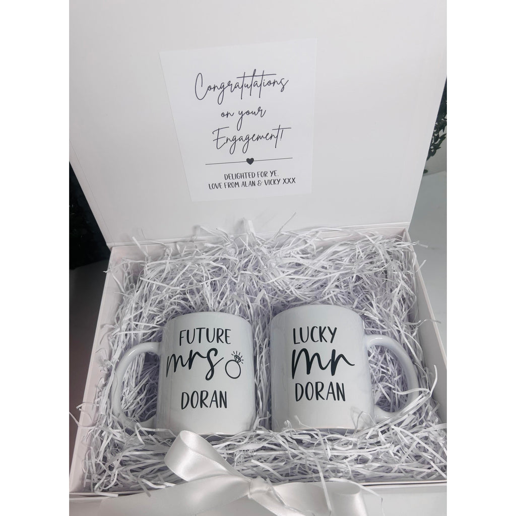 Engagement Gift Set - Mugs - Set of 2 | Buy Online – Henworld